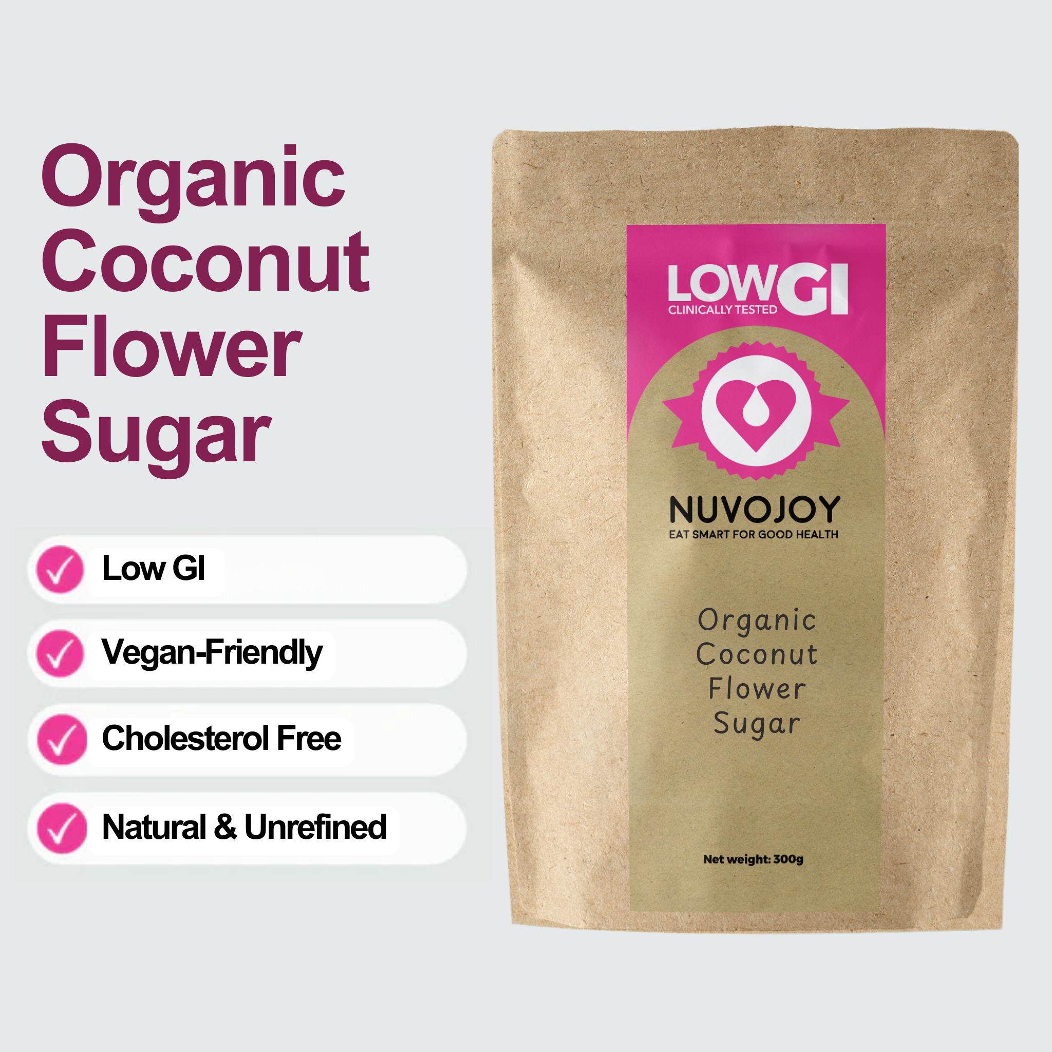 Organic Coconut Flower Sugar – Nuvojoy