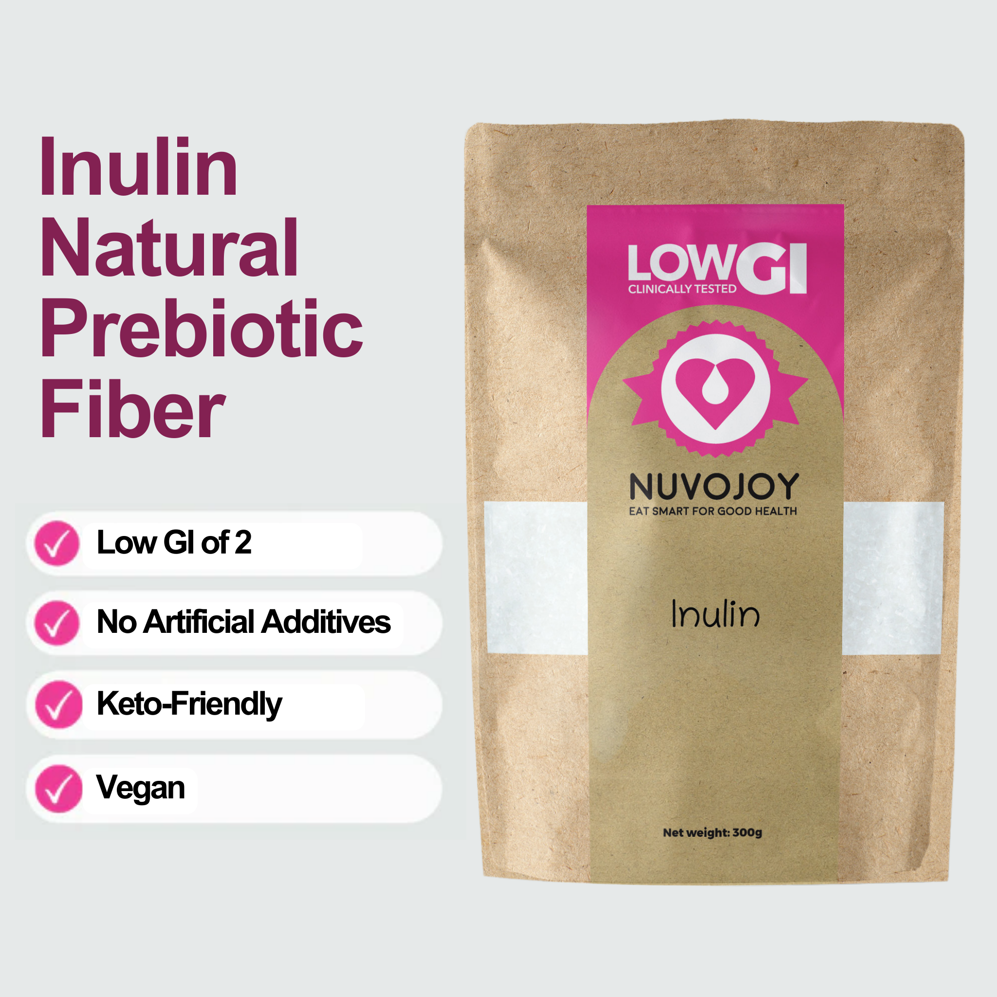 Buy the Best Inulin Powder from Nuvojoy to Lead a Healthy Lifestyle
