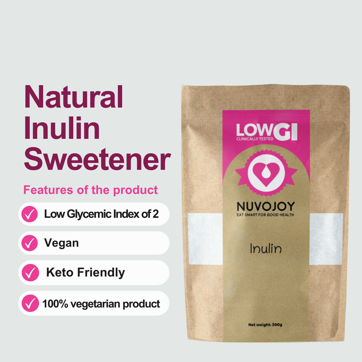 Buy the Best Inulin Powder from Nuvojoy to Lead a Healthy Lifestyle